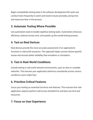 Compatibility Testing — A Comprehensive Tutorial on Tools, Best ...