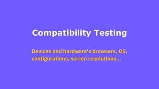 Expert Compatibility Testing For Mobile Applications | PPT