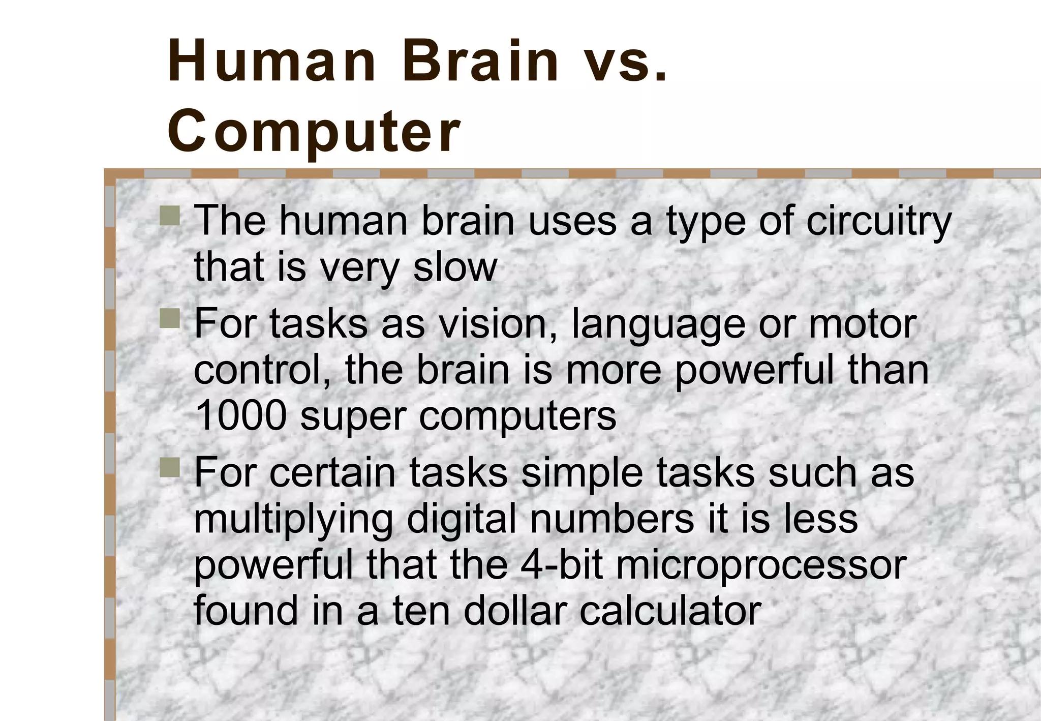 Brain vs Computer | PPT
