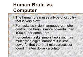 Brain vs Computer | PPT