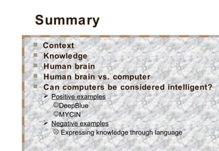 Brain vs Computer | PPT
