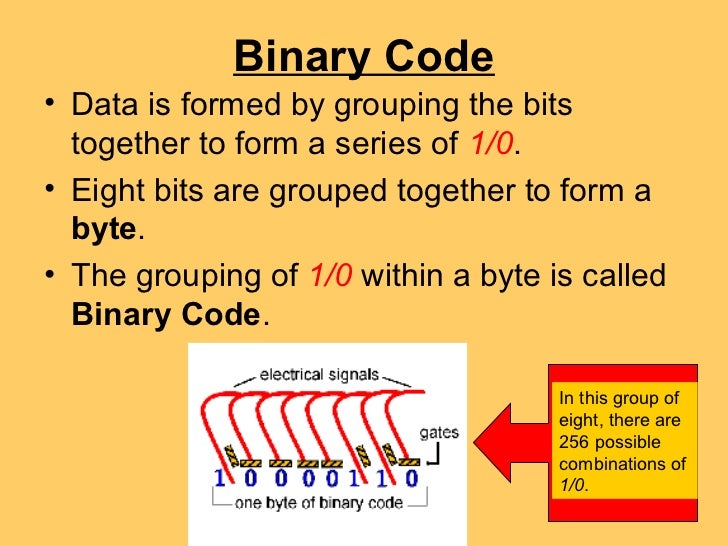 Comp conn 3 bits and bytes