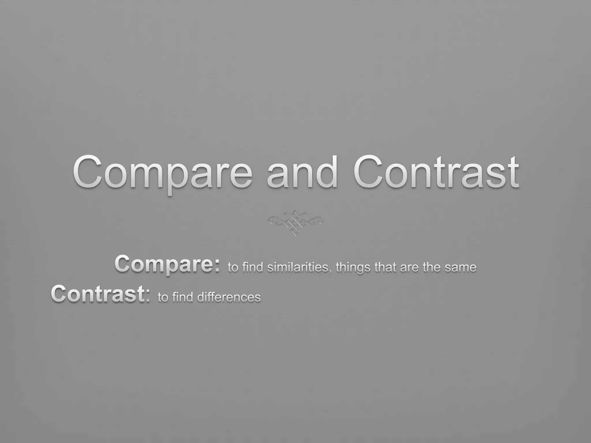 Comparing and Contrasting in "The Hunger Games" | PPTX