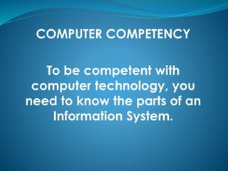 COMPED9 Module 1 Information Technology, the Internet, and You | PPTX