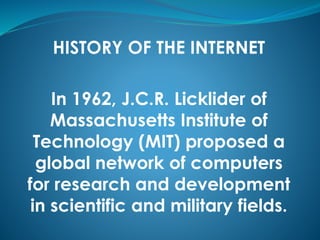 COMPED9 Module 2 The Internet and the Web | PPT