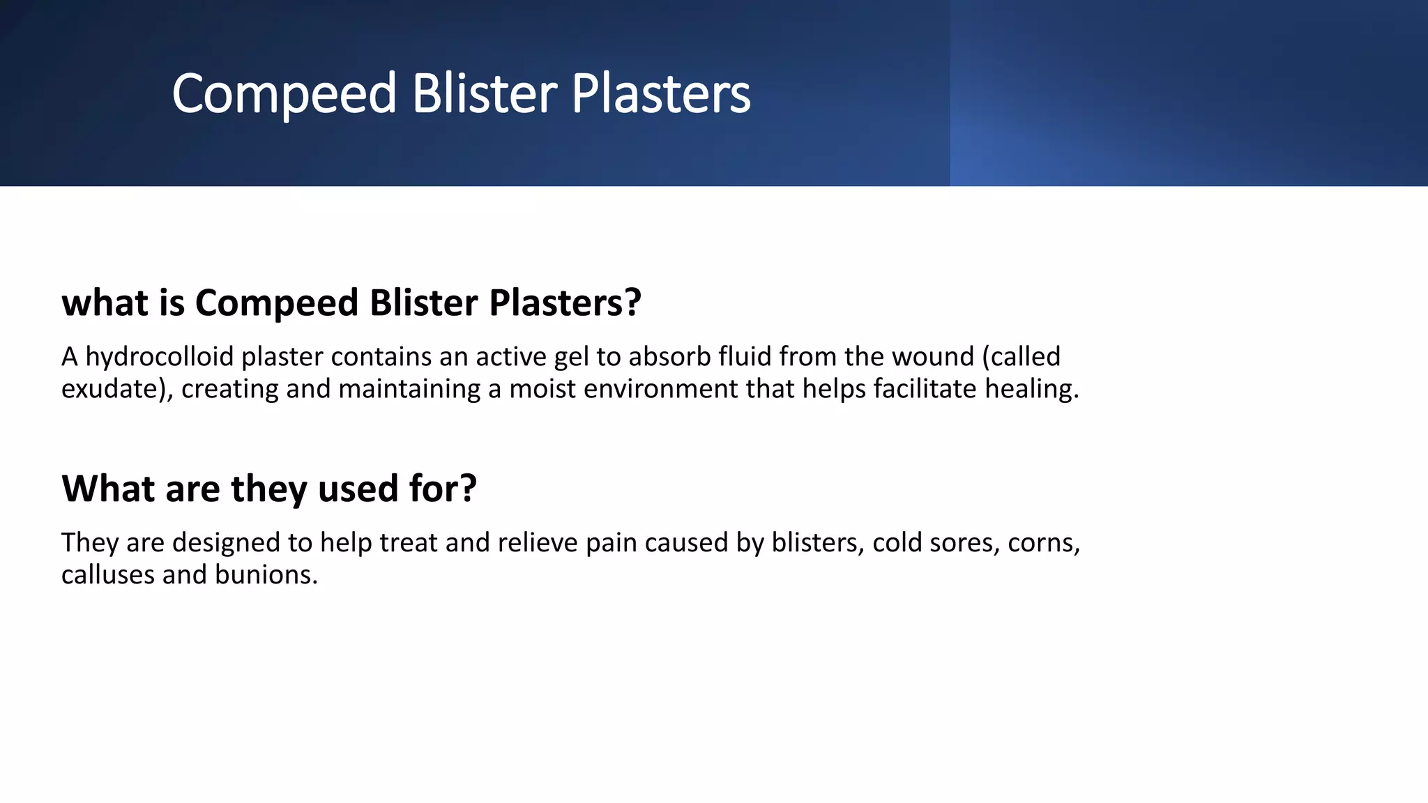 Compeed Blister Plasters Presentation.pptx