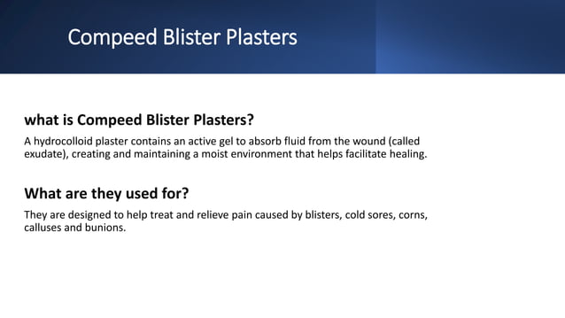 Compeed Blister Plasters Presentation.pptx
