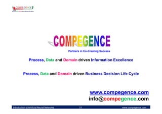 Compegence: Dr. Rajaram Kudli - An Introduction to Artificial Neural ...