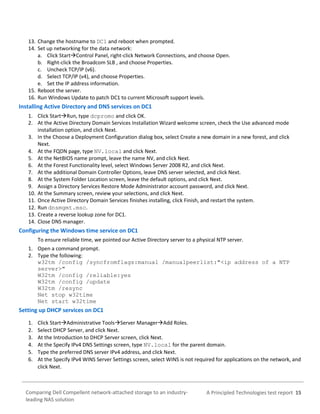 Comparing Dell Compellent network-attached storage to an industry ...