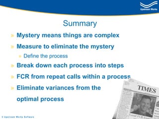 First Call Resolution and the Complex Customer Interaction | PPTX