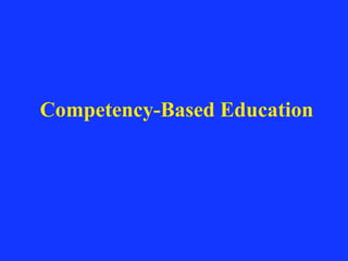 competency based education.ppt
