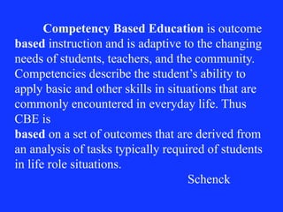 competency based education.ppt