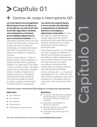 Catalogo termomagnetico SQD productos de distribucion y control | PDF