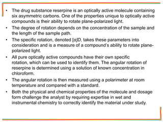 Compendial testing by ketan mishra | PPTX