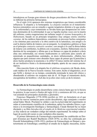Compendio de farmacología general. diaz de santos pp. 1 – 22 | PDF