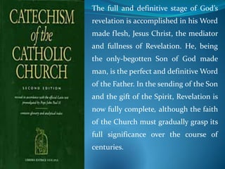 Compendium of the catechism chapter 2a | PDF
