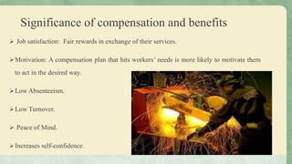 Compensation | PPTX | Government Support and Welfare | Financial Assistance
