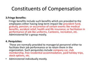 Compensation | PPTX