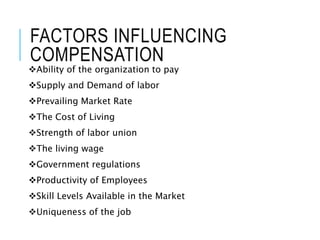 Compensation Management | PPT
