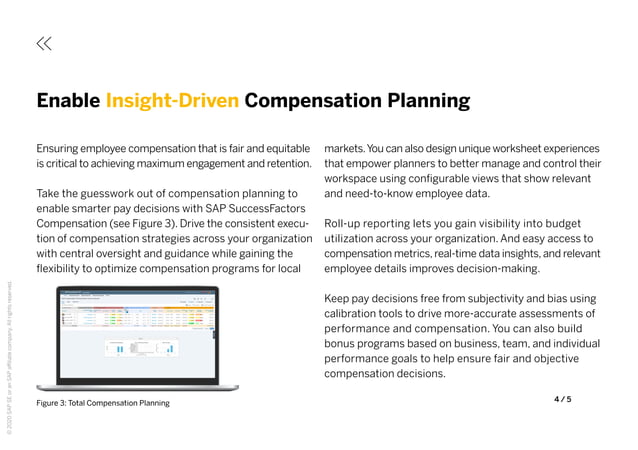 SAP SuccessFactors Compensation | PDF