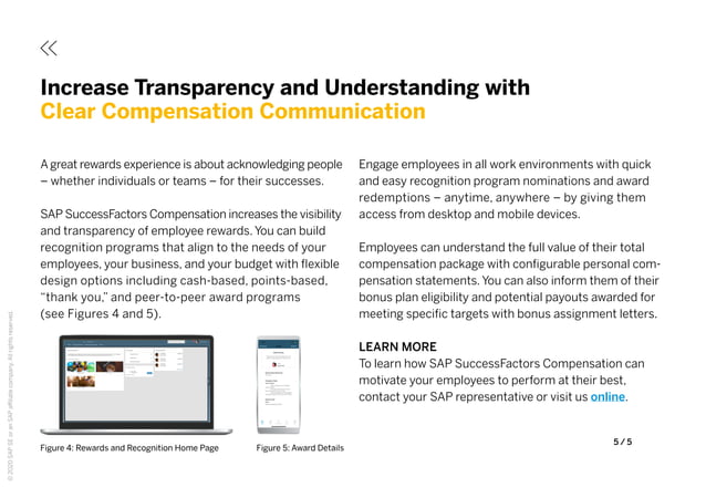 SAP SuccessFactors Compensation | PDF