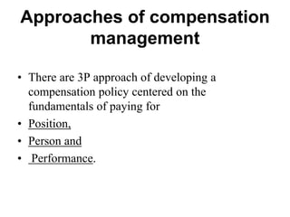 compensation 3P Compensation concept for salary | PPT