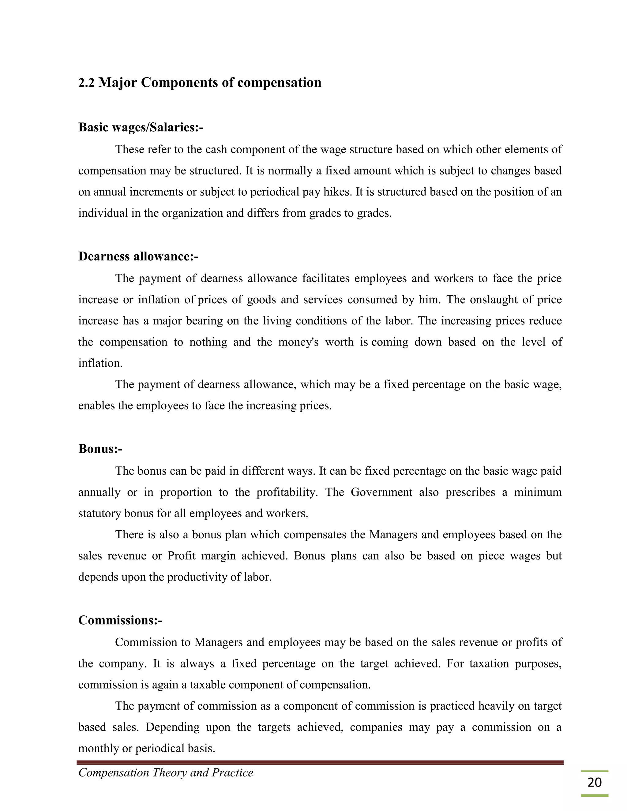 Compensation theory and-practice (a study-based-on-ucbl) | PDF