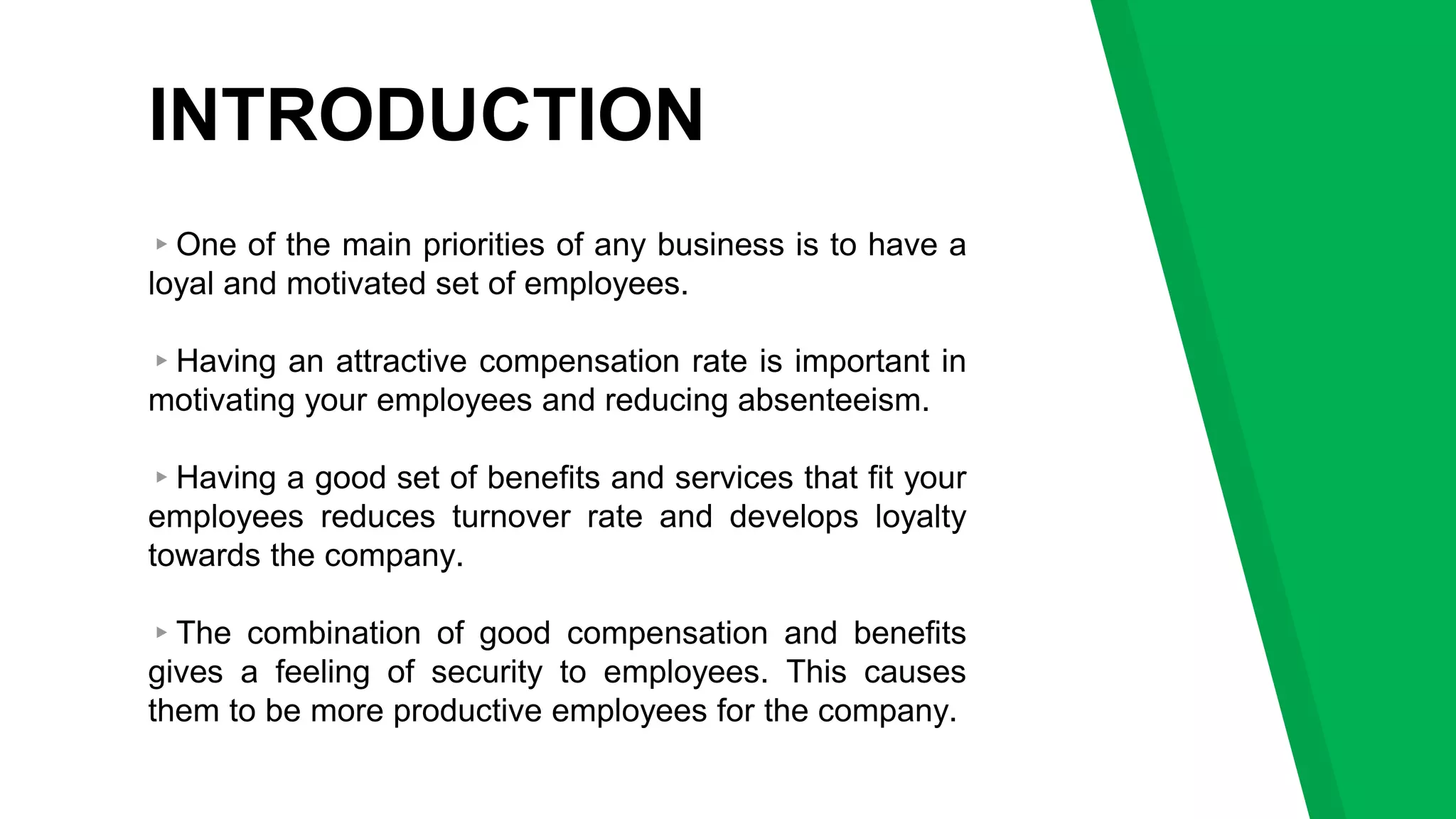 Compensation and benefits | PPTX