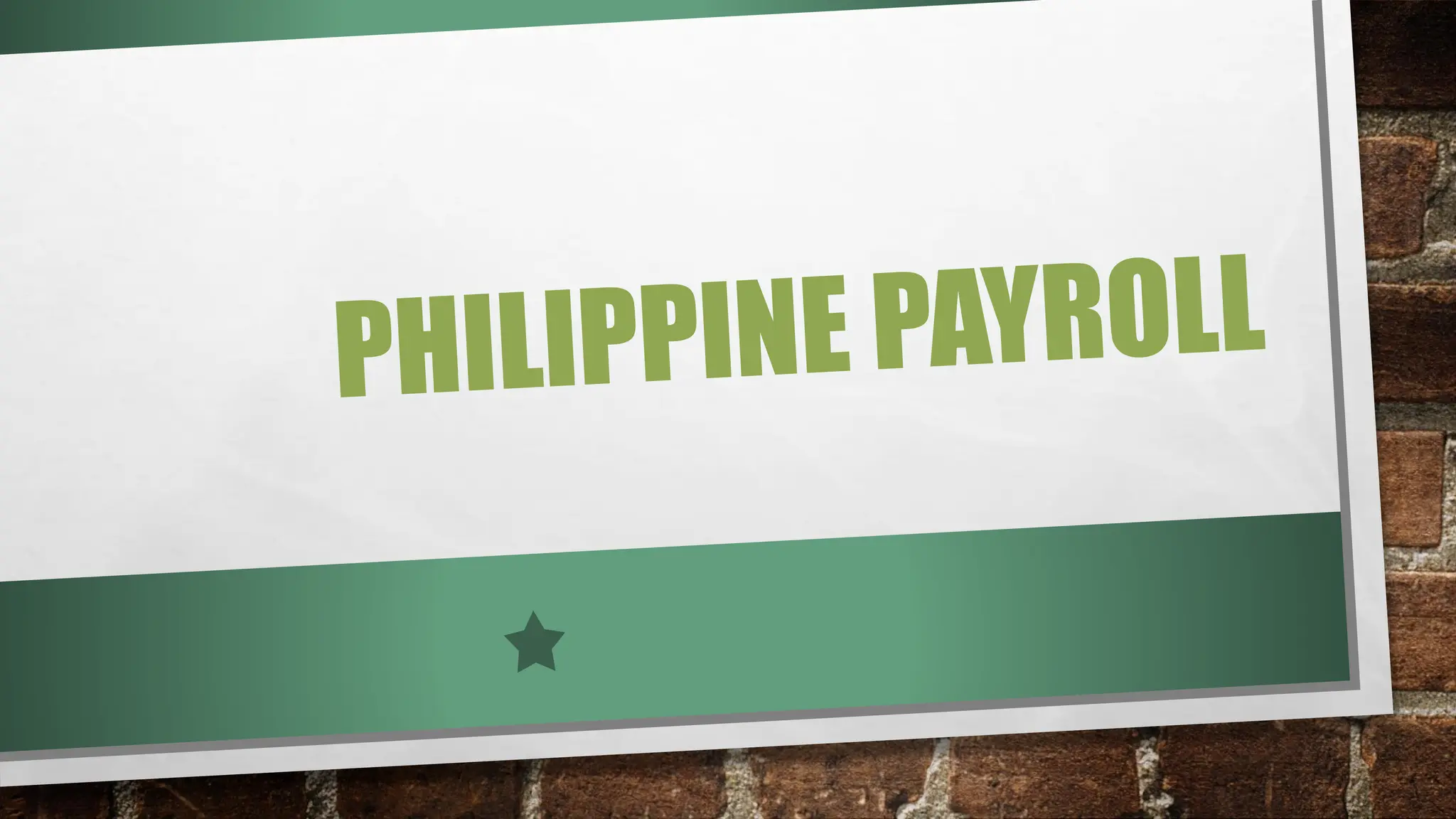 Compensation and Benefits - Philippine Payroll.pdf