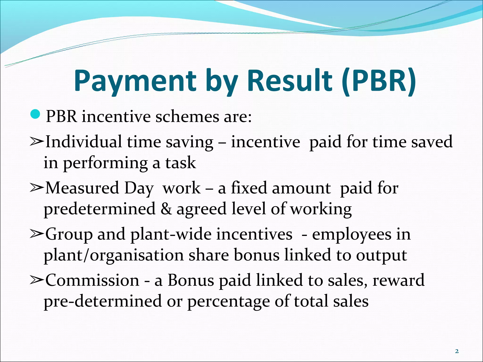 Compensation and employee behaviour Part II | PPT
