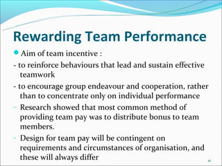 Compensation and employee behaviour Part II | PPT