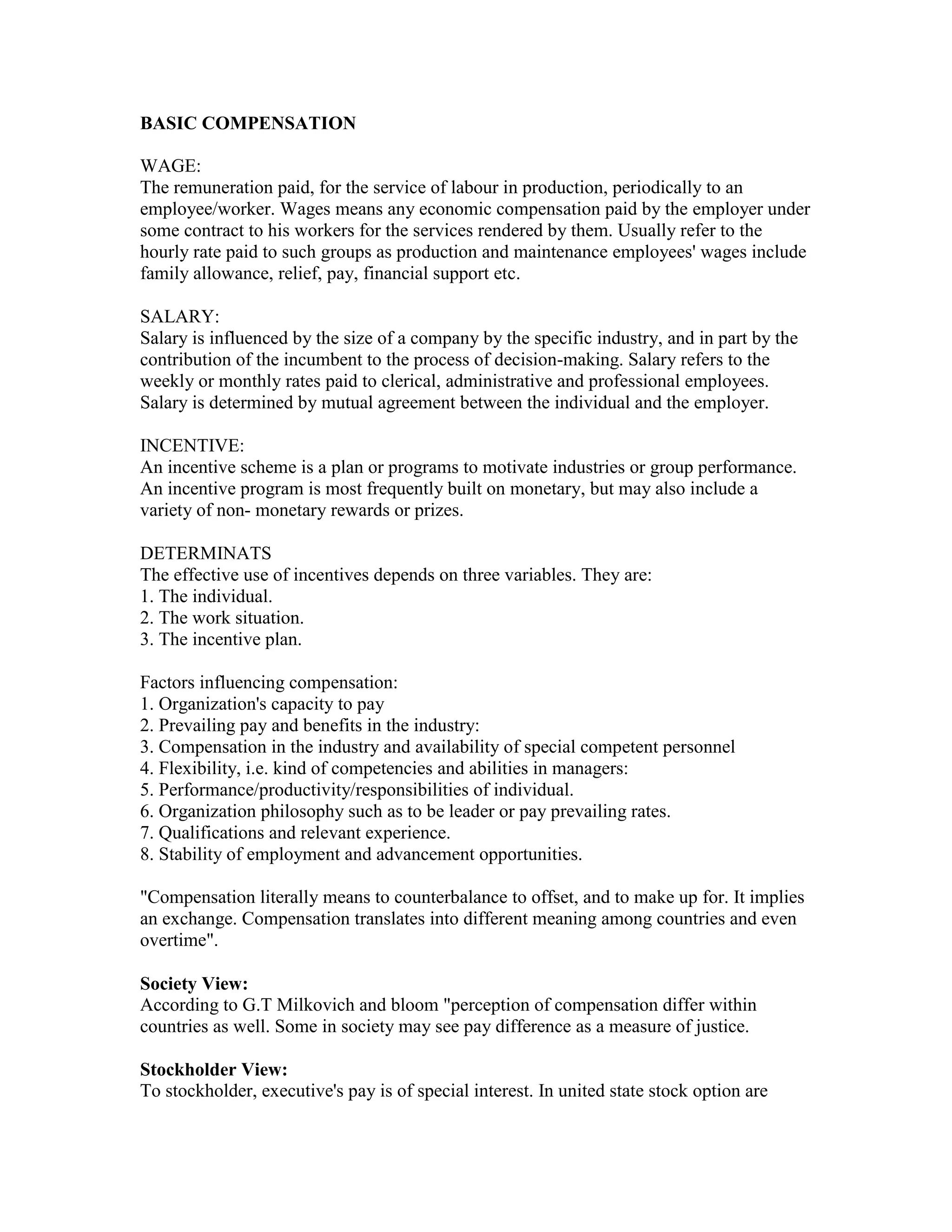 Compensation and performance management | DOC