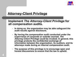 Compensation Audit | PPT