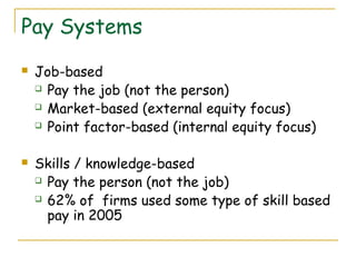 Compensation & benefits | PPT