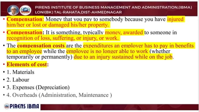Compensation Cost & System.pptx | Human Resources | Business