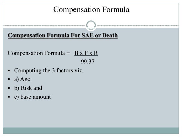 Compensation in clinical trial
