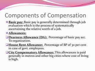 Compensation & maintenance | PPTX