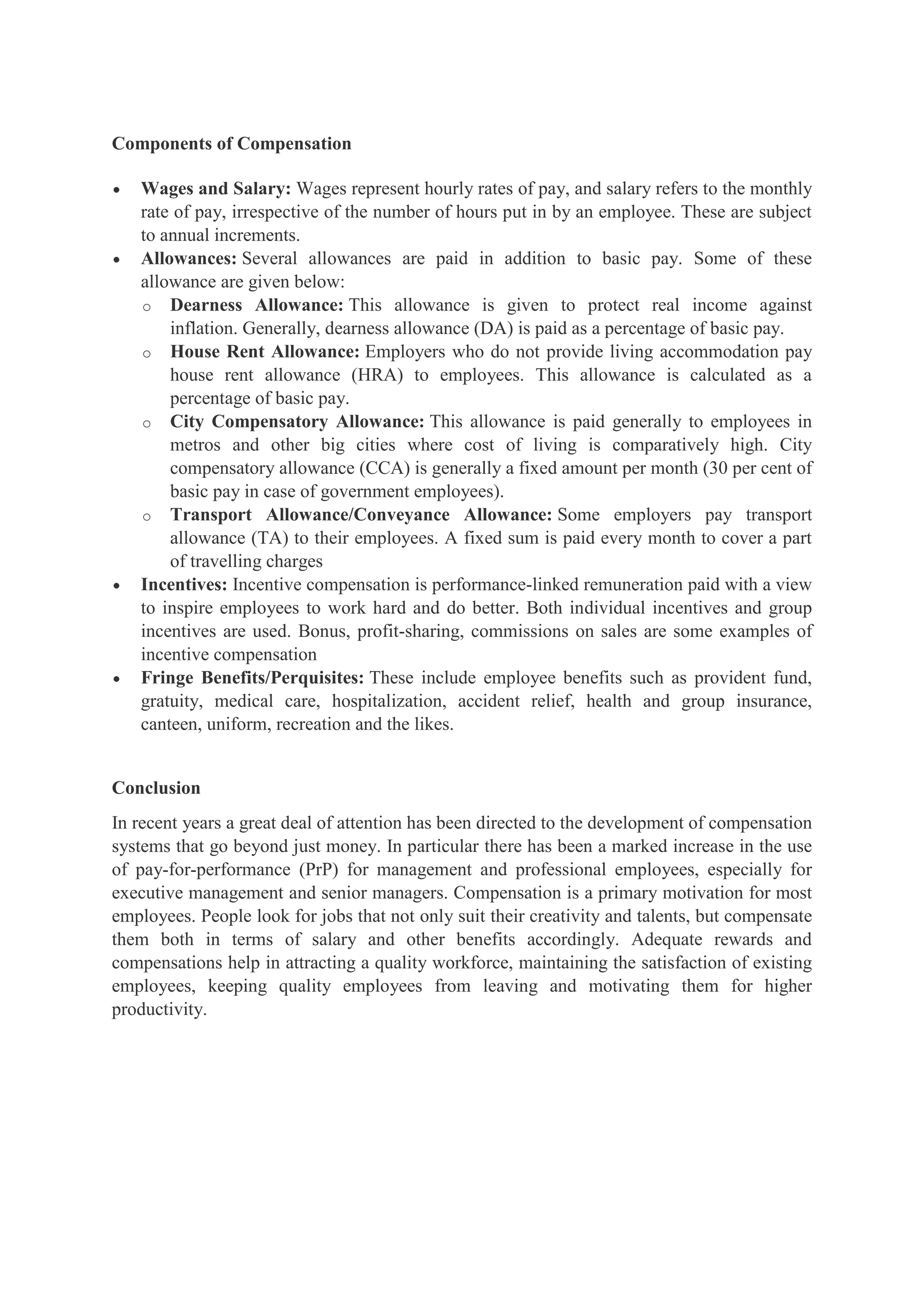 Compensation management | DOCX