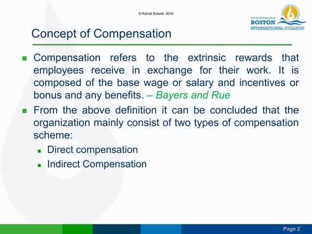 Compensation management | PDF | Government Support and Welfare ...