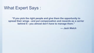 Compensation management | PPTX