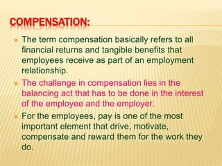 Compensation management | PPT