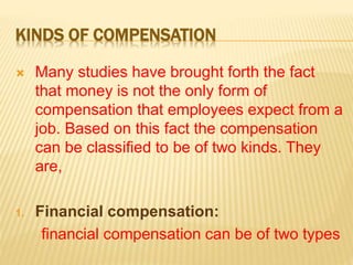 Compensation management | PPTX