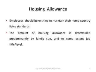 Compensation management in international context | PPTX