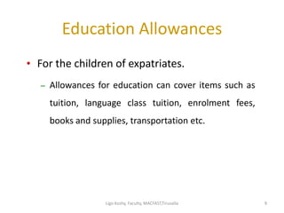 Compensation management in international context | PPTX