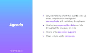 Building a Compensation Plan for Better Retention | PPTX