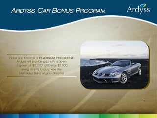 ARDYSS Compensation plan | PDF