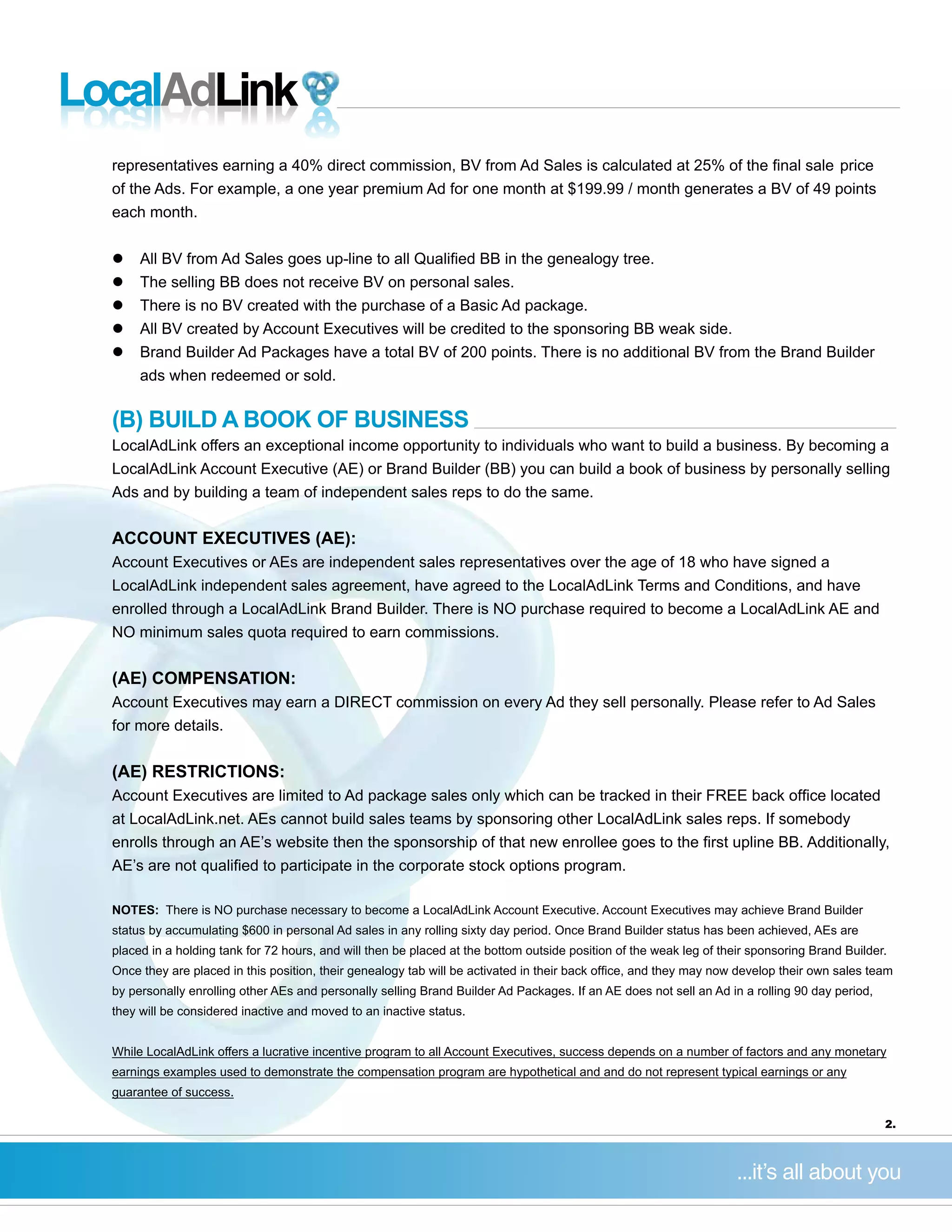 Compensation Plan | PDF