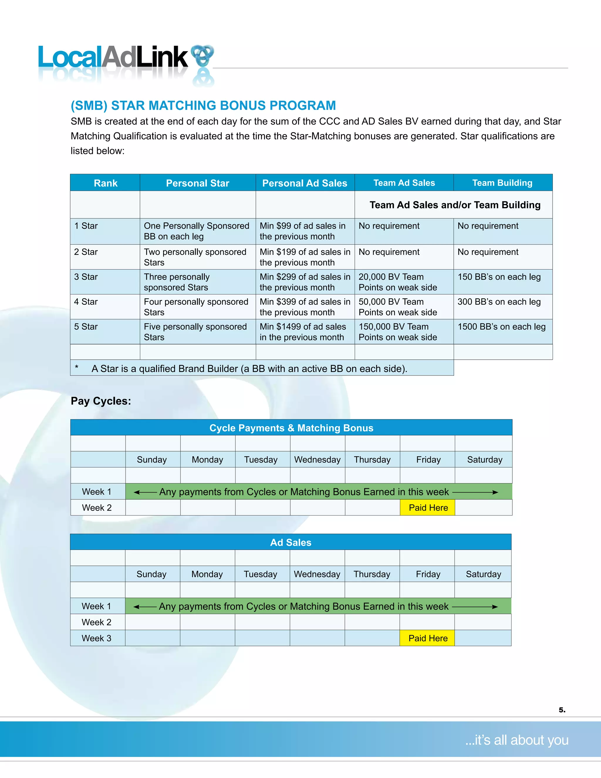 Compensation Plan | PDF