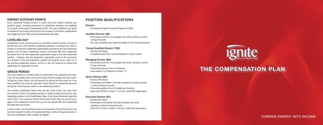 Compensation Plan | PDF