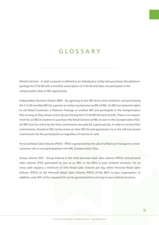 Compensation plan www.Imarketslive.com WHAT is FOREX /What is IML | PDF